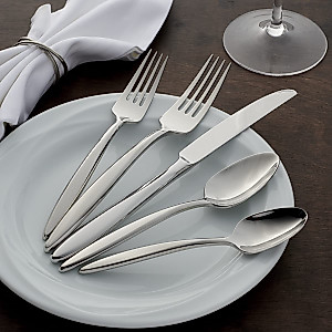 Oneida T1001020Al20 Tweak 20 Piece Fine Flatware Set, Service For 4