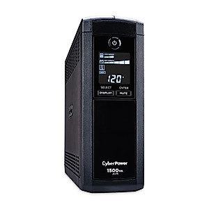 CyberPower CP1500AVRLCD Intelligent LCD UPS System, DISCONTINUED * SEE NEW UPDATED MODEL CP1500AVRLCD3 *
