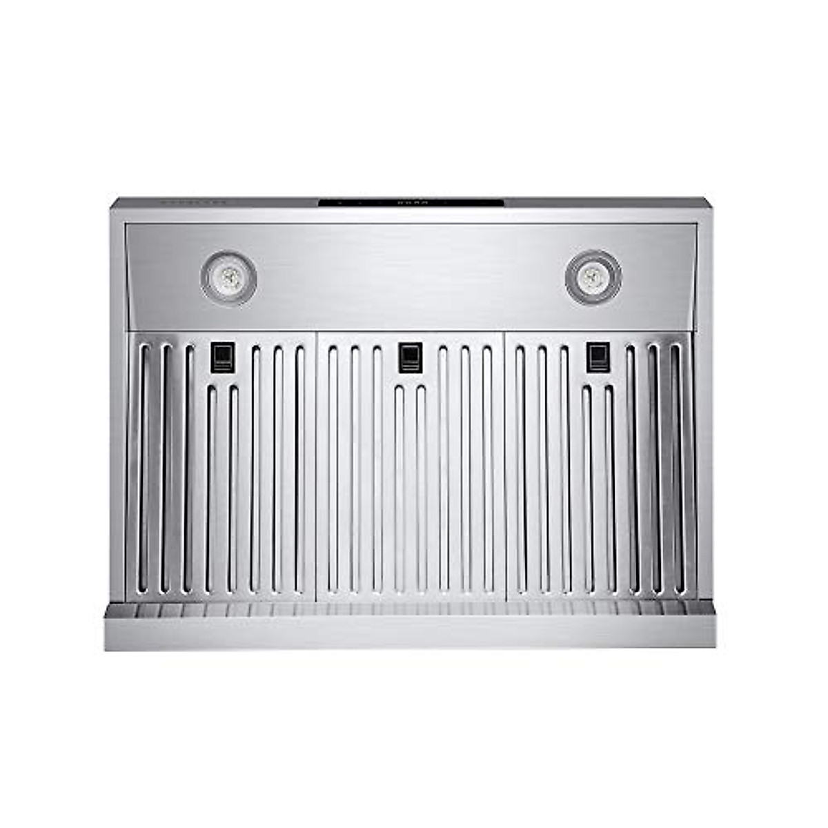 Hauslane | Chef Series 30” PS10 Under Cabinet Range Hood | PRO PERFORMANCE | Stainless Steel Electric Stove Ventilator | 3 Speed Exhaust Fan, Bright LED Lights & Delay Auto Shut-Off