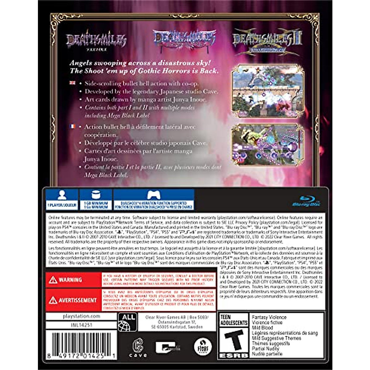 Crescent Marketing and Distribution Deathsmiles I&II for PlayStation 4