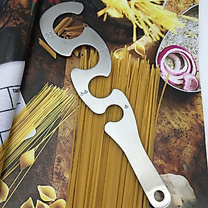 Spaghetti Pasta Measure Stainless Steel Spaghetti Measurer Tool 4 Serving Portion Control Pasta Cooking Tool Kitchen Gadgets 2 Pcs Different structure