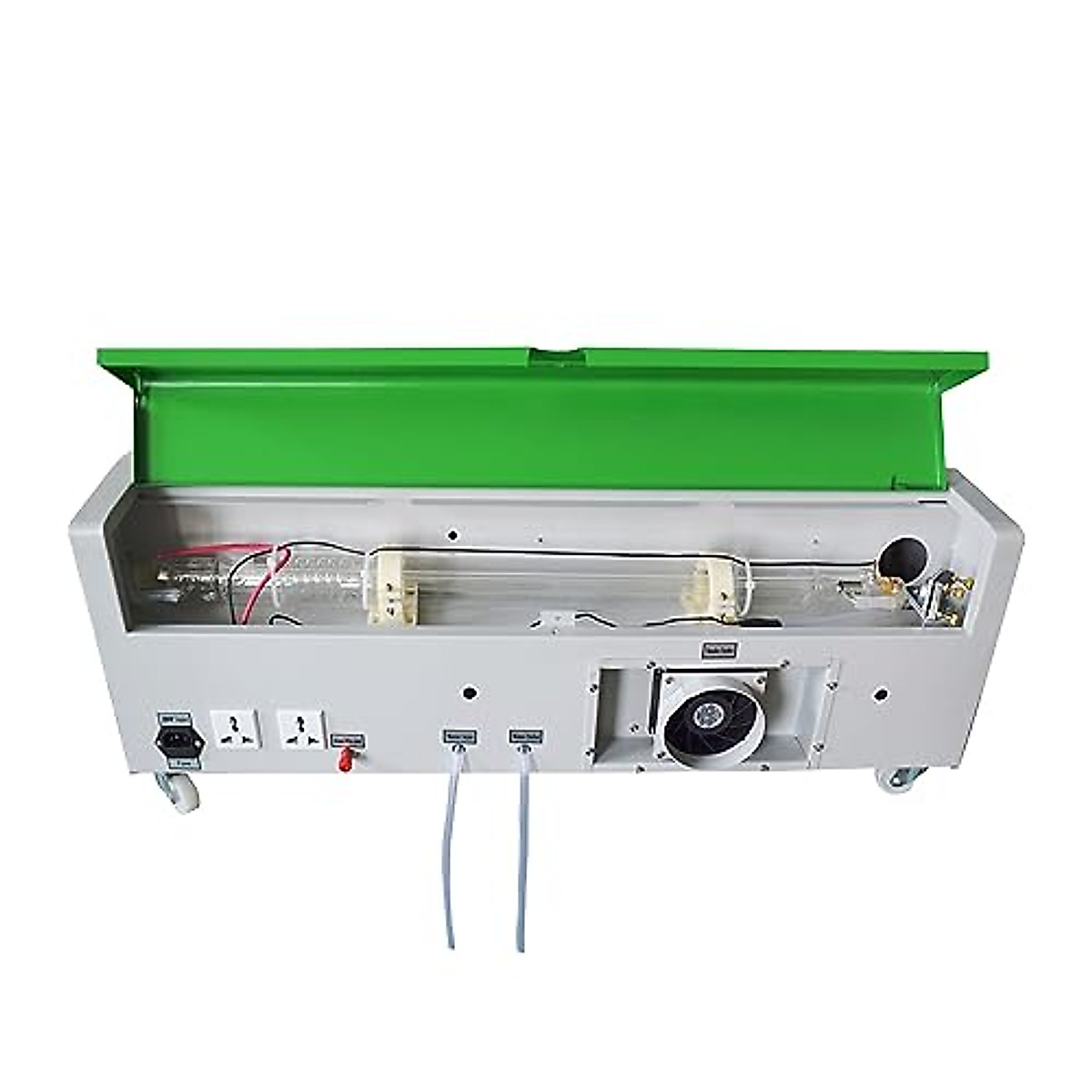 SDKEHUI Laser Engraving Machine, 40w CO2 Laser Engraver, 12x8Inch 300x200mm, LCD Display, with Built-in Rotary Axis, with USB Port