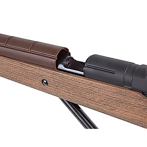 Springfield Armory M1A Underlever Pellet Rifle, Wood Stock air Rifle (.22 Caliber)