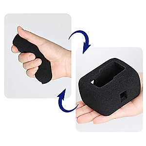 HSU Windslayer Cover for GoPro Hero 11/10/ 9 Black, Windslayer Cover Housing Frame Case, Video Noise Reduction Accessory (2 Pack)