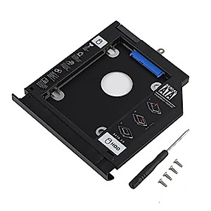Garsentx Laptop Internal Enclosure SATA3.0 HDD Hard Disk Drive CD-ROM Bracket for ACER E5‑572G/ E5‑571G/ V3‑572G,laptops, All‑in‑One PC