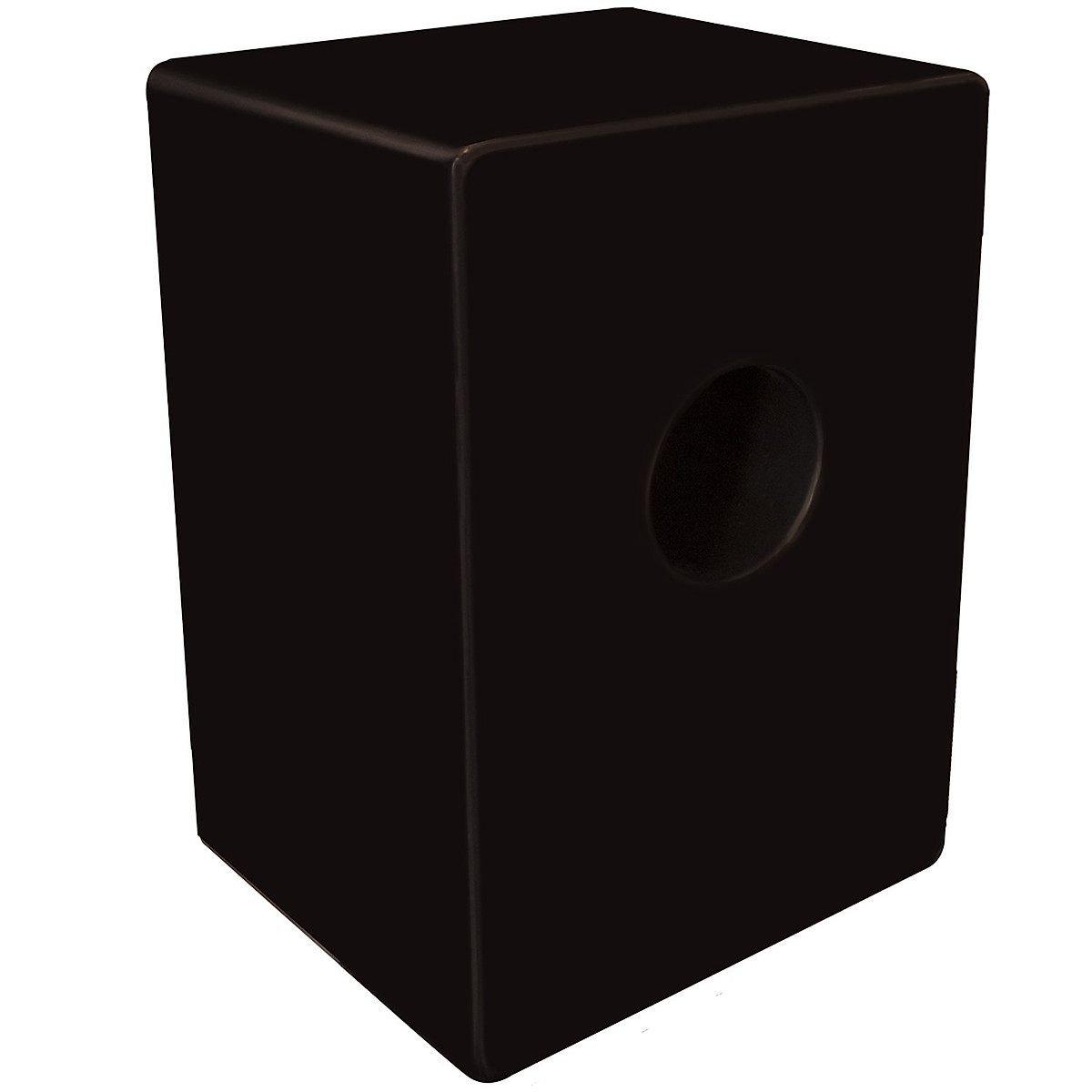 Sawtooth Harmony Series Hand Stained Spirit Design Satin Black Large Cajon Percussion Box