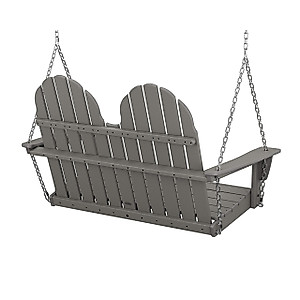 POLYWOOD® Vineyard Swing, White