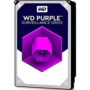 Western Digital 6TB WD Purple Surveillance Internal Hard Drive HDD - SATA 6 Gb/s, 64 MB Cache, 3.5" - WD60PURZ