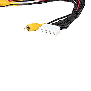 RED WOLF Car Radio T-Harness Retain Factory Reverse Backup Camera Wiring Adapter or Add Rear View Camera to OEM Stereo Nav/Display Compatible with Toyota 4-Runner Tacoma Sienna 2014-2019