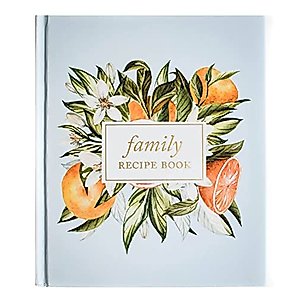 DUNCAN & STONE PAPER CO. Family Recipe Book & Keepsake Journal (160 Pages) – Blank Cookbooks for Family Recipes - Hardcover Recipe Scrapbook - Wife/Mom/Grandmas Recipe Book