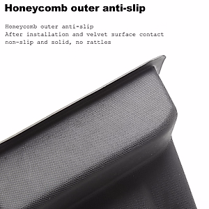 CYBERBEANS Left Side Storage Bins for Tesla Model 3 Accessories Rear Trunk Organizer Storage Boxes 2021 2022 2023