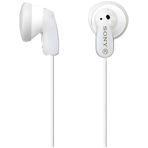 Sony in-Ear Earbud Headphones with Remote and Deep Bass, Blue, MDR-E9LP