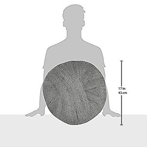 GMT Steel Wool #1 Medium Grade 17" Radial Floor Pads; Case of 12 Pads; For Cleaning and Dry Scrubbing Wood, Tile, & Granite (120171)