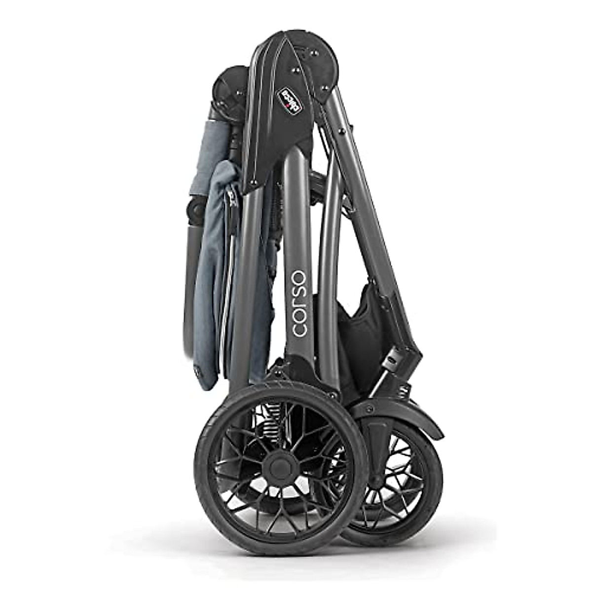 Chicco Corso Modular Quick-Fold Stroller - Black | Black