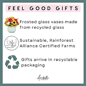 Delivery by Thu 11th July | | Everlasting Fling | Pink, Orange Aquabloom Fresh Flower Bouquet with Vase | Arabella Bouquets | Flowers for Delivery Graduation, Birthday, Congratulations