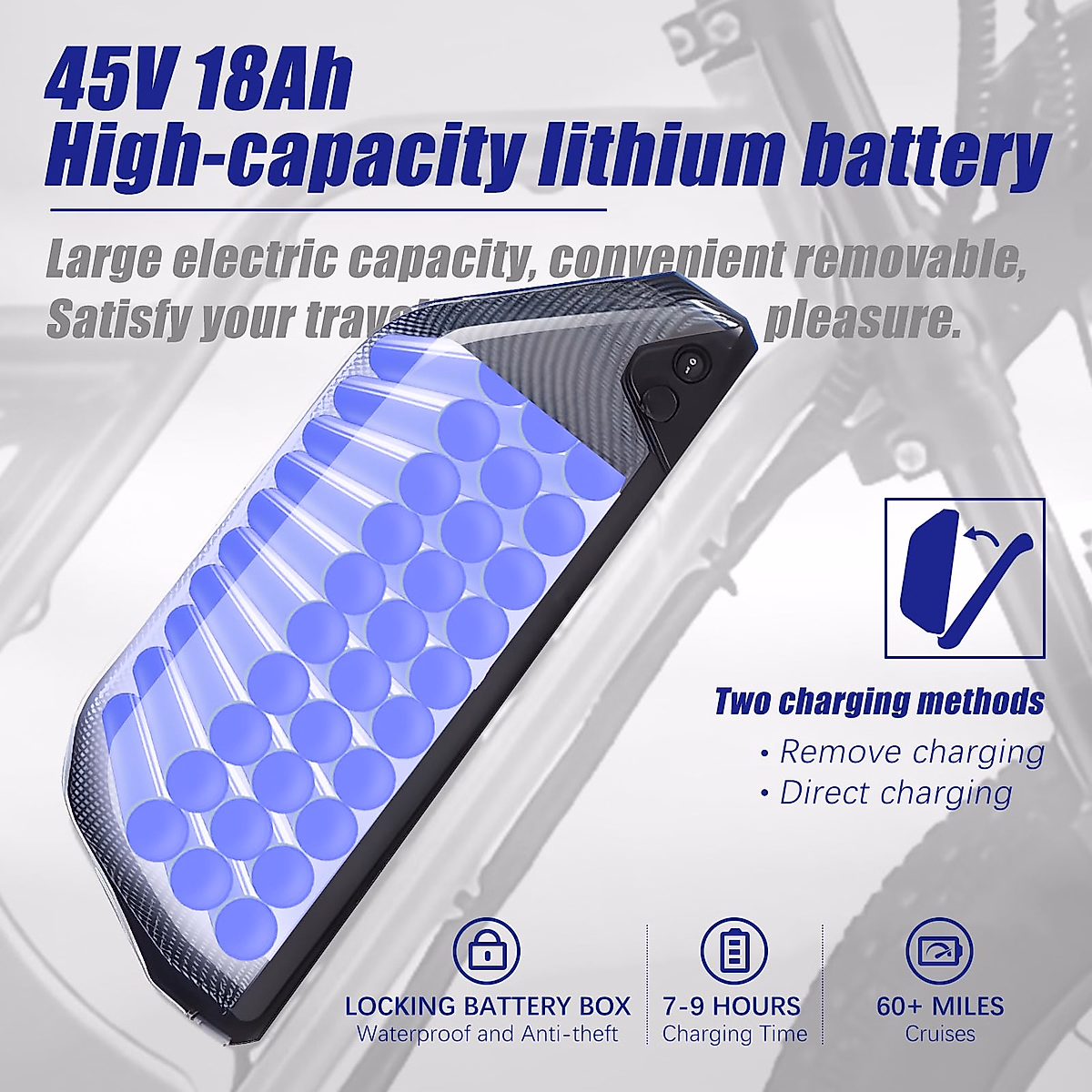 Helasdvt MZB1 1500W Electric Mountain Bike,48V18A Removable Battery,35MPH Adult Electric Bike,20 Inch Fat Tire Retro Electric Bike,7Speed,with Suspension Fork,Hydraulic Brake System(Yellow 1 Battery)…