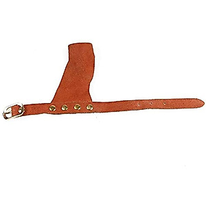 TOPARCHERY Leather Archery Glove and Finger Tabs Bundle