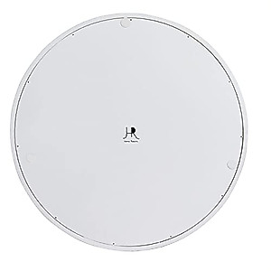 Hanna Roberts Decorative Wood Tray with Gold Metal Handles for Parties, Guests, Occasions, and Special Events (White)