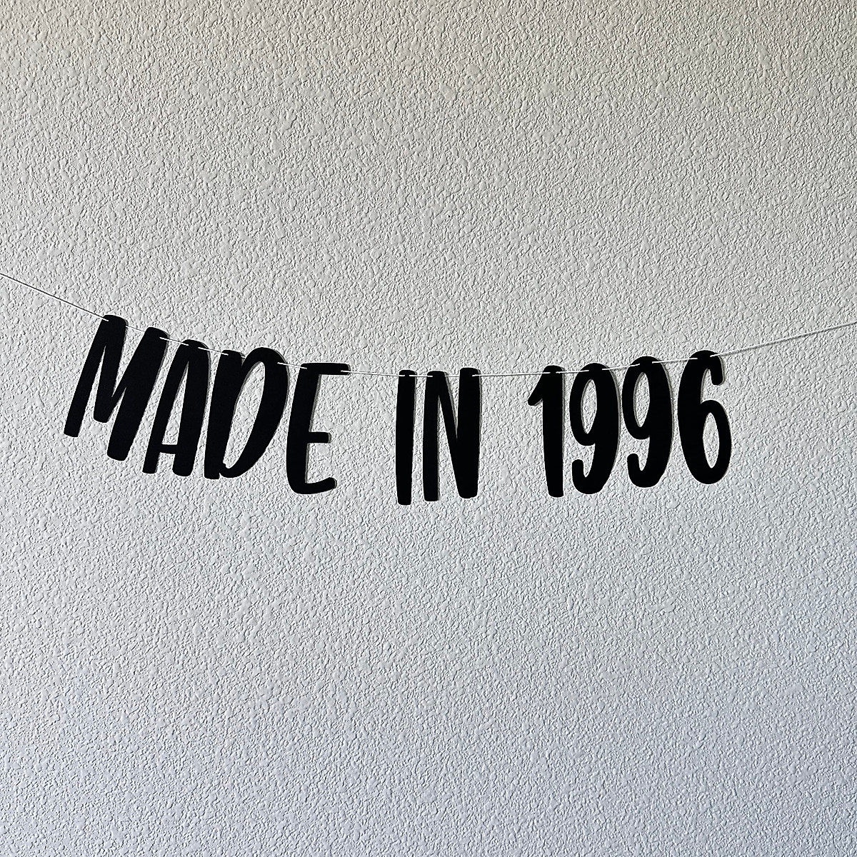 Made in 1996 Banner, Born in 1996, Birthday Banner
