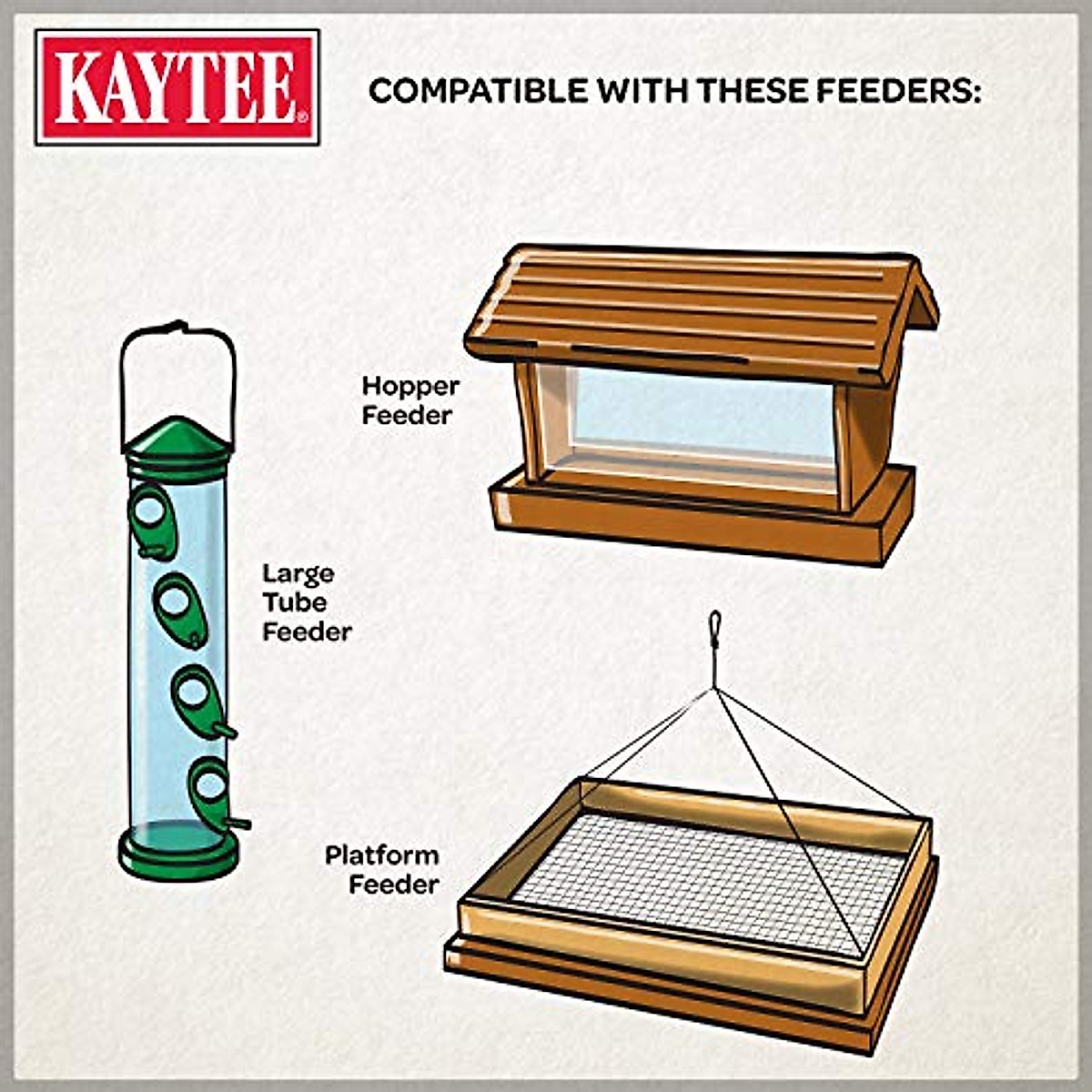 Kaytee Wild Bird Ultimate No Mess Wild Bird Food Seed For Cardinals, Finches, Chickadees, Nuthatches, Woodpeckers, Grosbeaks, Juncos and Other Colorful Songbirds, 9.75 Pound