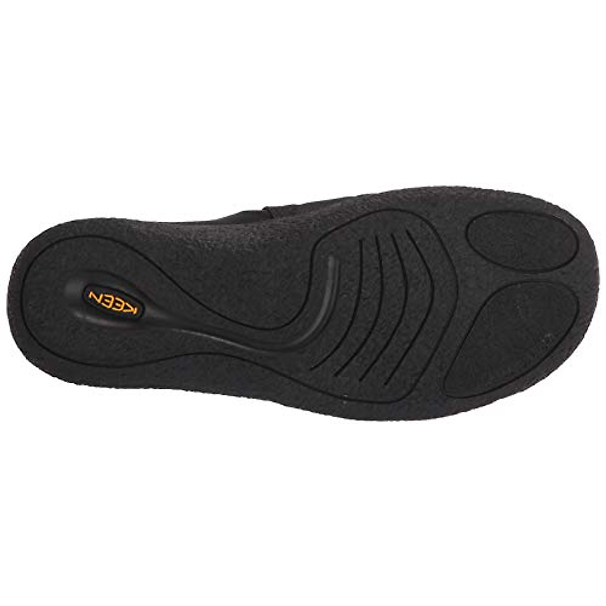 KEEN Men's Howser 2 Casual Comfortable Durable Slippers, Triple Black, 12