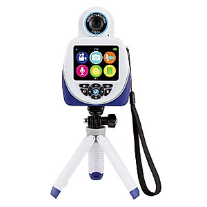 Little Tikes Tobi 2 Director's High-Definition Digital Camera for Photos & Videos, Green Screen, Selfies, Auto Timer, Tripod, USB, MicroSD- Stem Gift Kids Boys Girls Ages 6 7 8+ Year Old