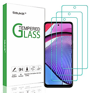 beukei (3 Pack) Compatible for Motorola Moto G Power 5G (2023) [NOT fit for 2020-2022 Version] Screen Protector Tempered Glass, Touch Sensitive,Case Friendly, 9H Hardness