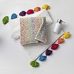 SKL Home by Saturday Knight Ltd. Rhapsody 2 Pc Hand Towel, Multicolored