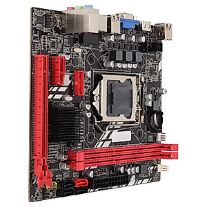 Diyeeni for Corei7 i5 i3 LGA1155 MATX Motherboard, DDR3 Computer Mainboard Card, PCIE8X VGA PCI E1Xx1 COM pin x1, ALC6625.1 Channel