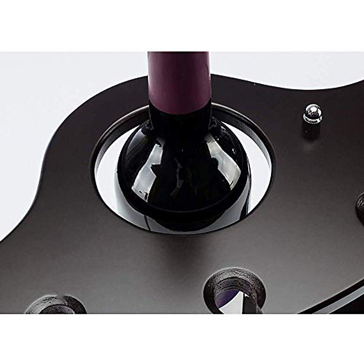 PIBM Stylish Simplicity Wine Racks Free Standing Wine Racks，Solid Wood Creative Wine Cabinet Decoration，Living Room Restaurant Kitchen Home Practical（50X20X21Cm）