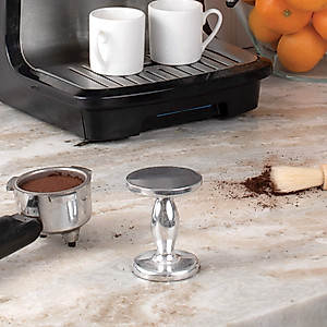 Fino Dual-Sided Espresso Tamper, 4-Ounce Weight, 48-Millimeter and 53-Millimeter