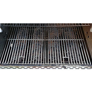 Uniflasy 17 Inches Cooking Grates for Home Depot Nexgrill 720-0830H 720-0830D, 720-0783E, 720-0783C Gas Grill Replacement Parts, Stainless Steel Uniflame Gas Grills Cooking Grids 2 Pack