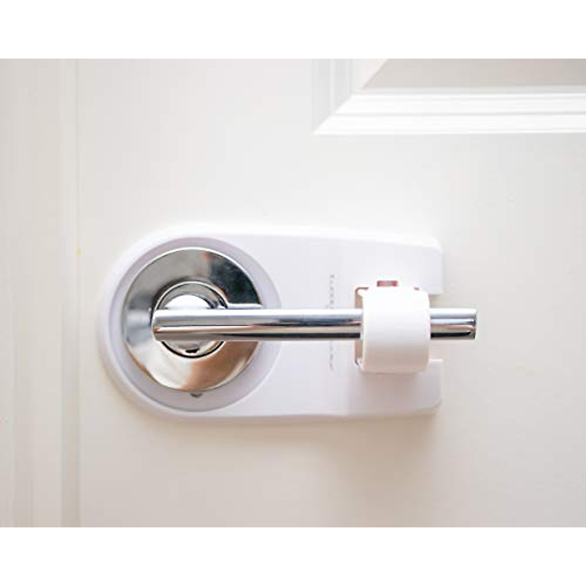 Little Chicks Baby Safety Lever Door Handle Lock - Firm & Strong Hold - Non-Adhesive - Suitable for Door Handles with 3 inches Diameter - 3 Pack - Model CK028