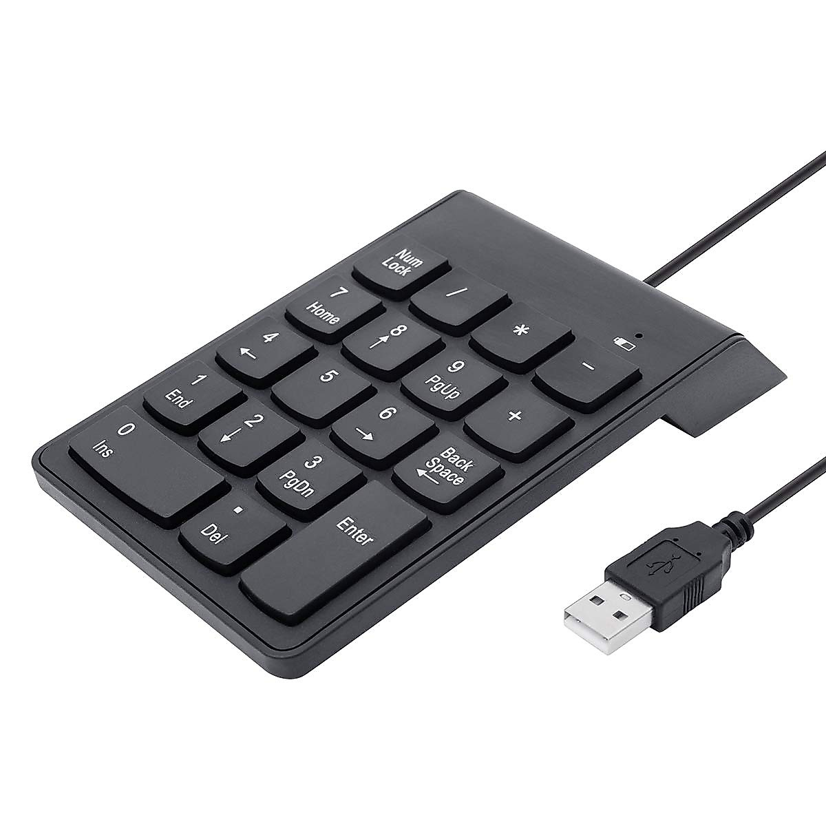Kadaon Numeric Keypad,USB Numeric Keypad, USB 18 Key Number Numeric Keypad Keyboard for Laptop/Notebook PC Computer