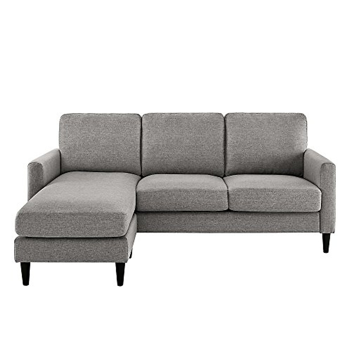 Dorel Living Kaci Sectional Upholster, Gray