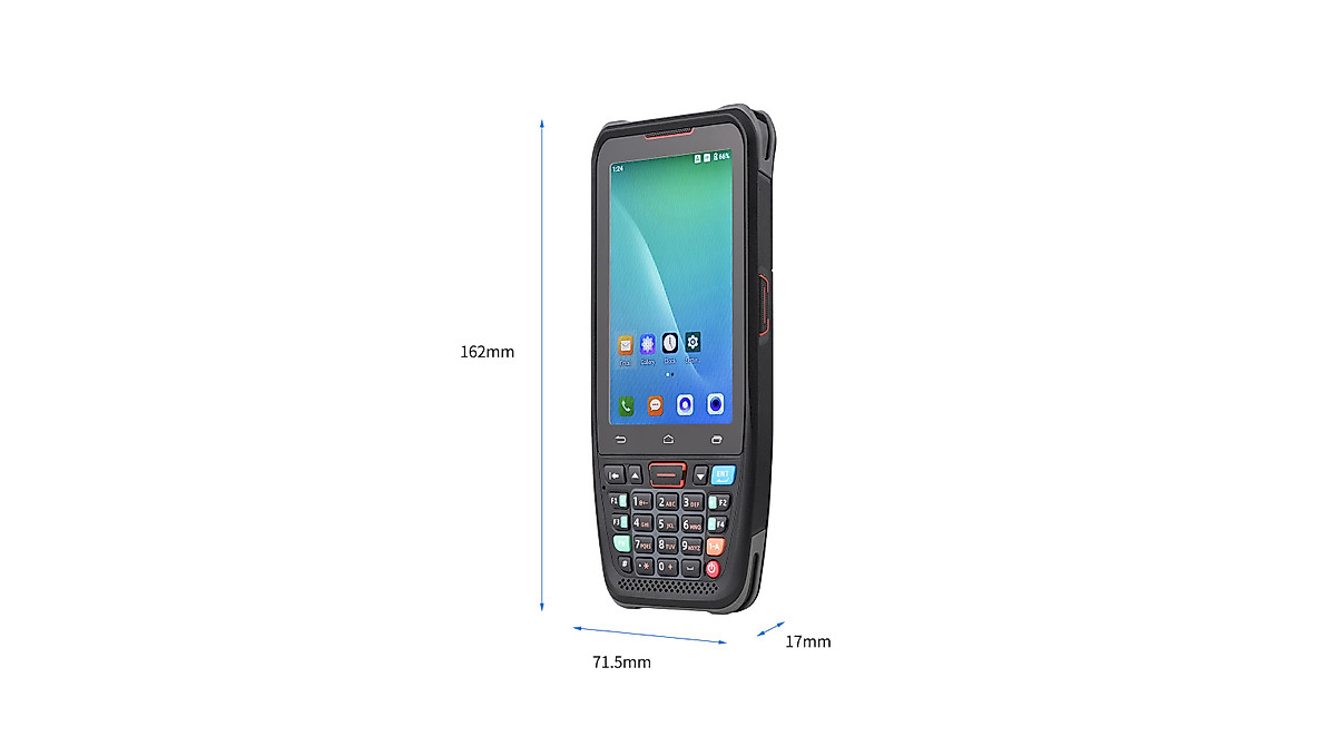 HXBER Handheld POS PDA Terminal with Barcode Scanner and Android 10.0