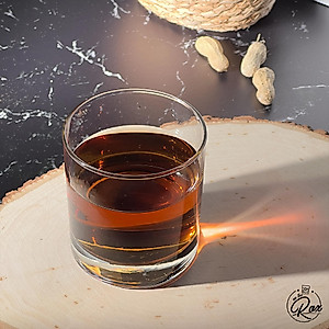 Personalized Whiskey, Bourbon Glass Gifts - Custom Engraved Handwritten Message Gift for Him - Personalized Bourbon Glass - 11 oz Engraved Handwritten Message Scotch Glass - Birthday, Anniversary