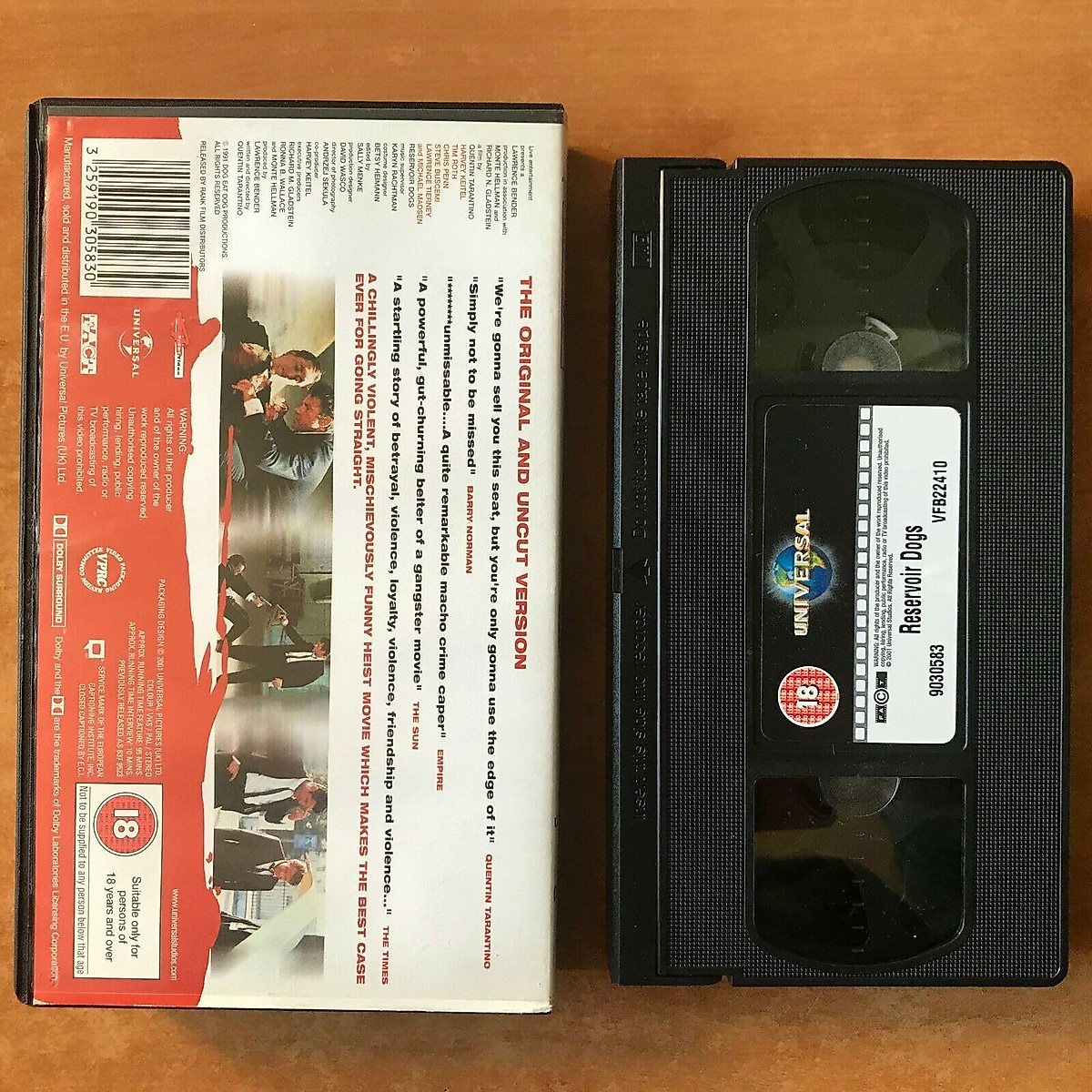 Reservoir Dogs [VHS]