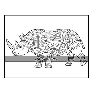 100 Animals: An Adult Coloring Book with Lions, Elephants, Owls, Horses, Dogs, Cats, and Many More!