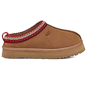 UGG K TAZZ Slipper, Chestnut, 6 US Unisex Big Kid