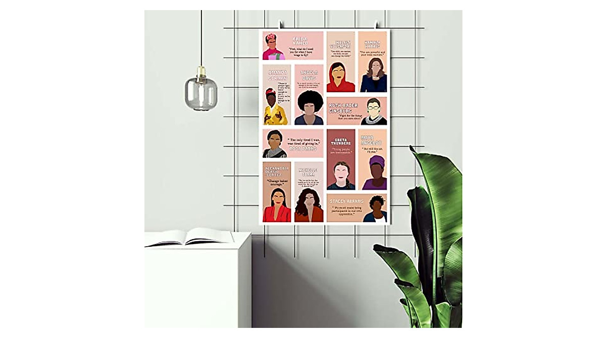 Women Leader Posters - Empowering Wall Art for Women & Teens