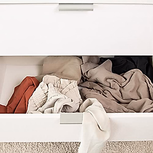 SYIKKI Clothes Organizer For Folded Clothes - Wardrobe Clothes Organizer For Jeans 7 Grids Organizer for Closet, Mesh Storage Compartment for Thin Jeans Pants T-Shirts Legging (1)