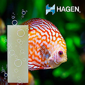 AquaClear 110 Filter Media for Aquariums up to 110 Gallons, 3-Pack Activated Carbon Inserts and 3-Pack Foam Inserts, Replacement Filter Media