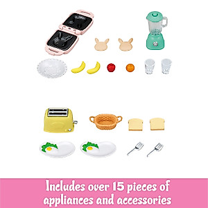 Calico Critters, Doll House Furniture and Décor, Breakfast Playset