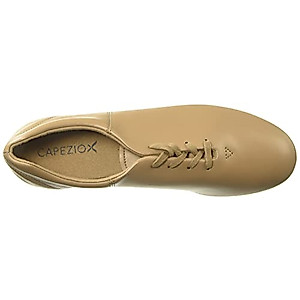Capezio womens Fluid dance shoes, Caramel, 10.5 Wide US