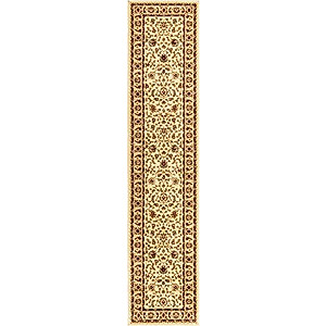 Unique Loom Voyage Collection Traditional Oriental Classic Area Rug (2' 7 x 12' 0 Runner, Ivory/Gold)