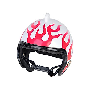 Chicken Helmet - Chicken Bird Toy Head Protection Helmet Bird Hat Headwear Suitable for Parrot Small Chickens, Ducks and Other Poultry Funny Pet Safety Helmet Costumes Accessories (D)