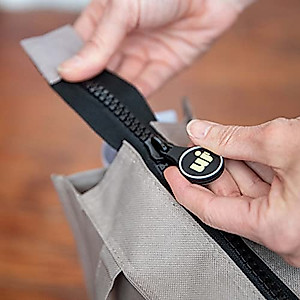 Urban Infant Tote Bag for Kids - Outer Pocket, Name Tag, 2 Mesh Bottle Holders, and Zippered Top – Perfect for After-School Activities and Travel - 13” x 11” x 5” - Blue