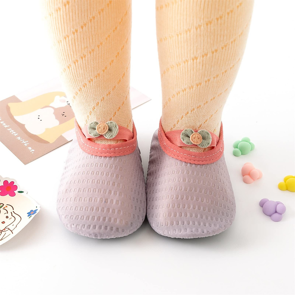 Spring and Summer Children Infant Toddler Shoes Boys and Girls Lightweight Mesh Breathable Baby Dress Shoes Boy (Purple, 9 Toddler)