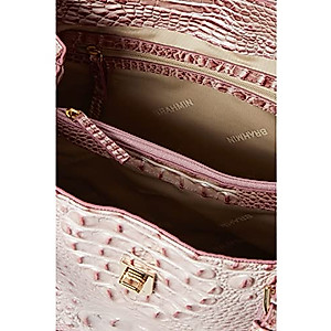 BRAHMIN Melbourne Fiora Satchel Pink Icing One Size
